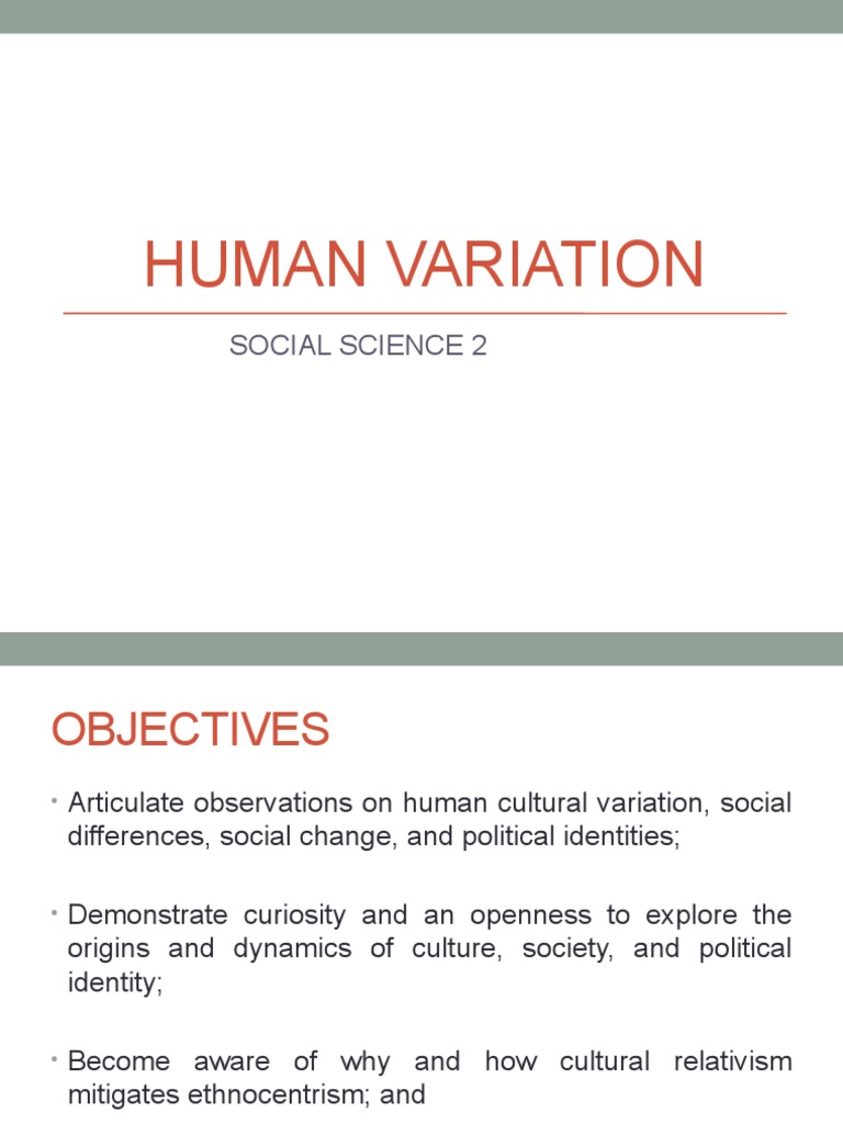 Human Variation | PDF | Gender | Gender Studies