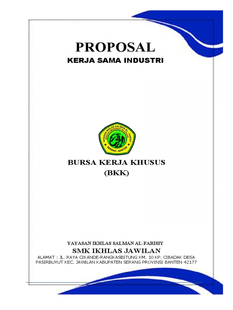 Proposal BKK | PDF