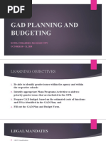 GAD Checklist for Project Design | PDF | Gender | Gender Studies