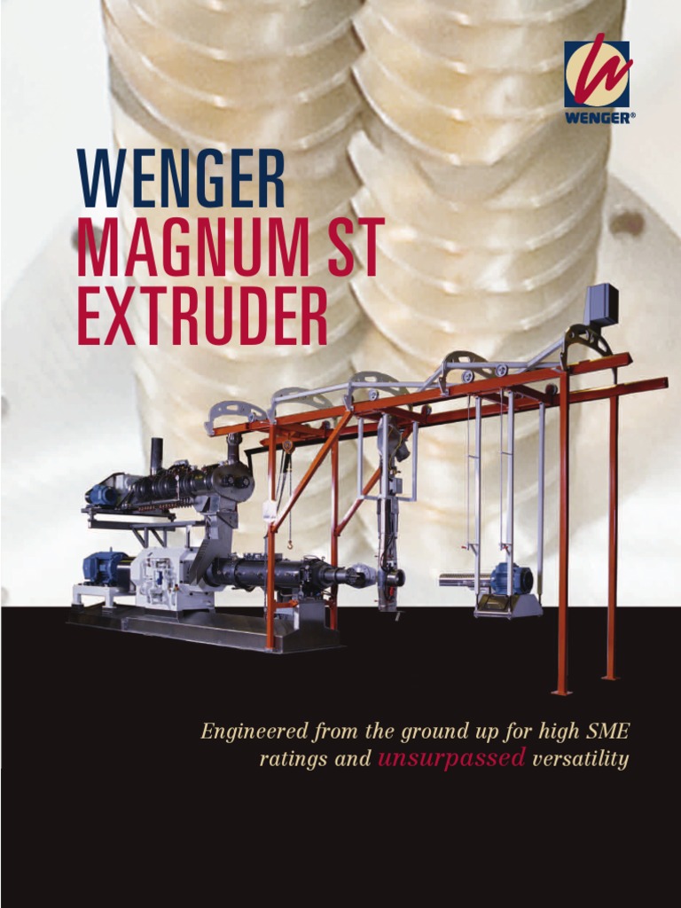 Wenger: Magnum ST Extruder | PDF | Extrusion | Automation