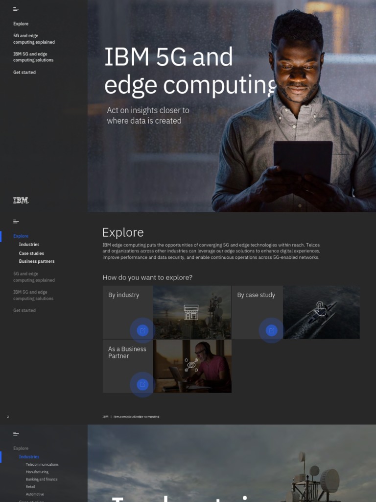 IBM 5G Edge Computing Solutions Guide | PDF | Cloud Computing | Ibm