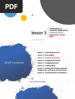Word 2016 - Getting Started With Word (NOTA 1) | PDF | Microsoft Word | Computer Science