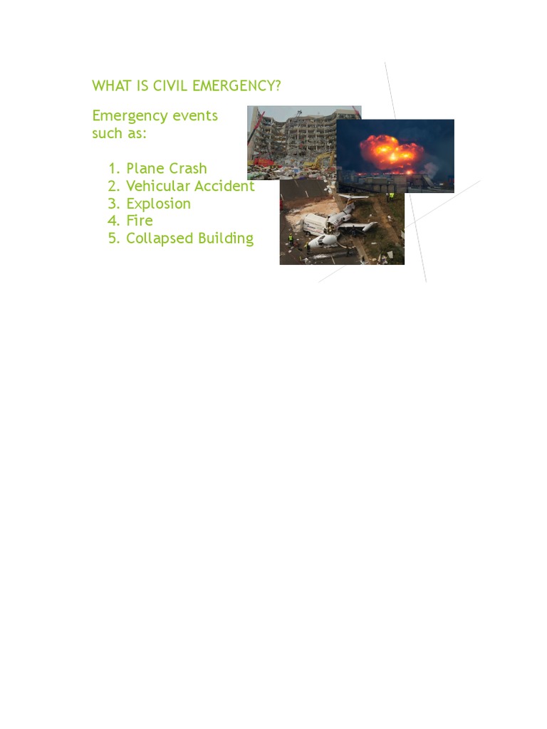 Understanding Civil Emergencies | PDF