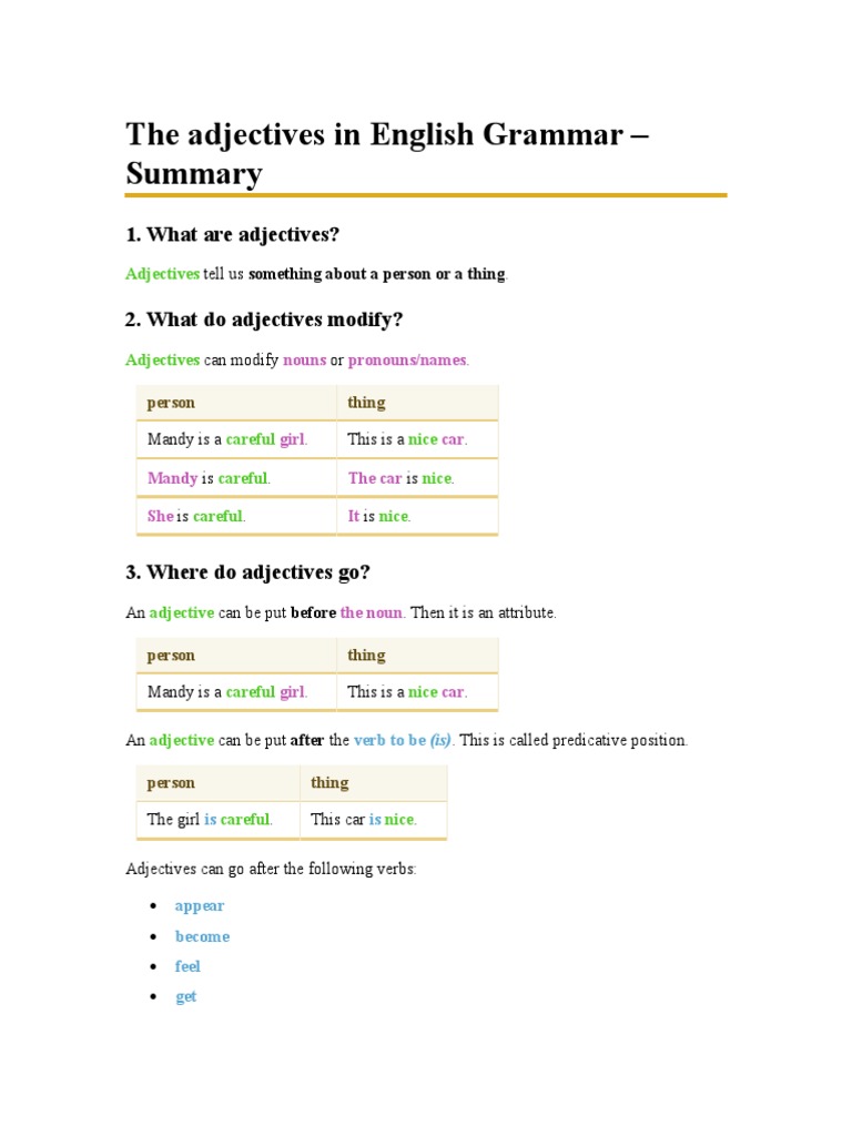Understanding Adjective Comparisons | PDF | Adjective | Grammar