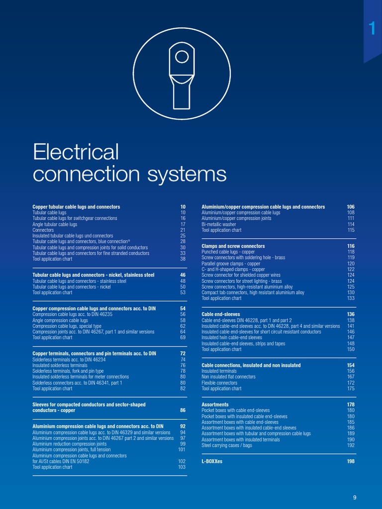 Electrical Termination Systems | PDF | Electrical Connector ...