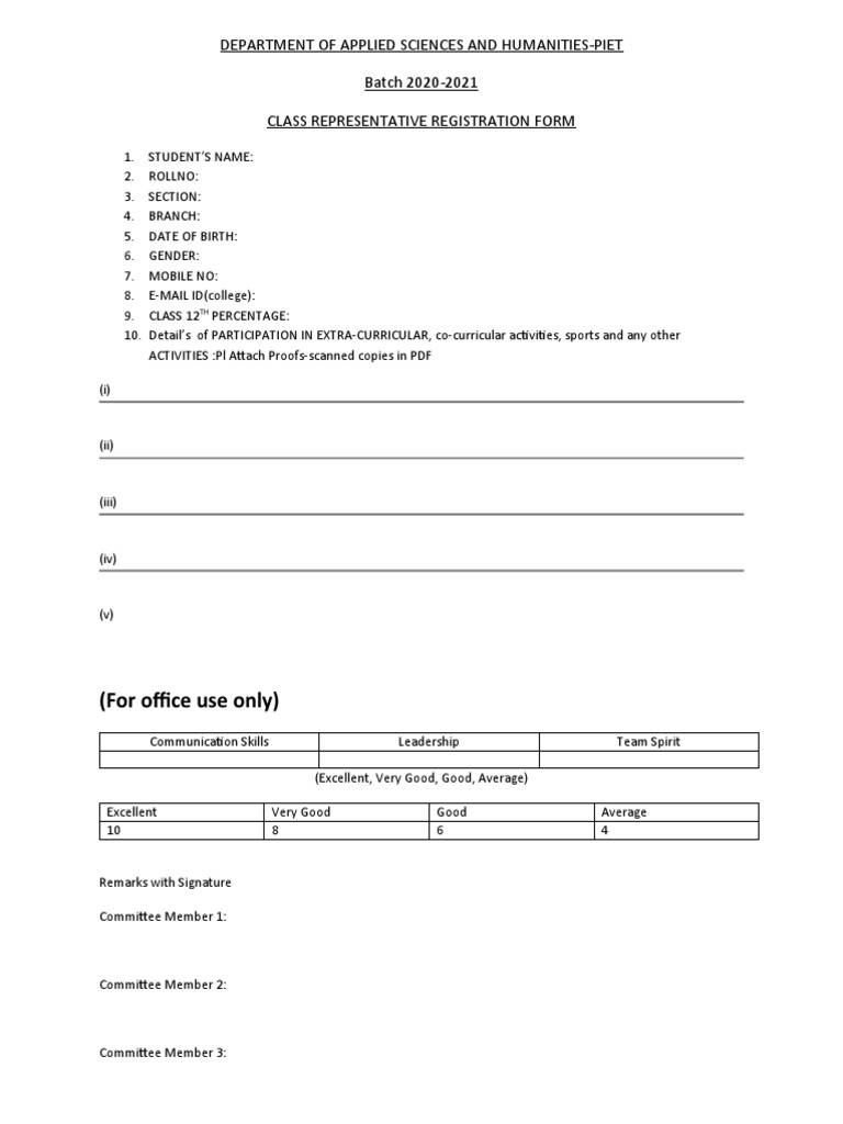 Class Representative | PDF