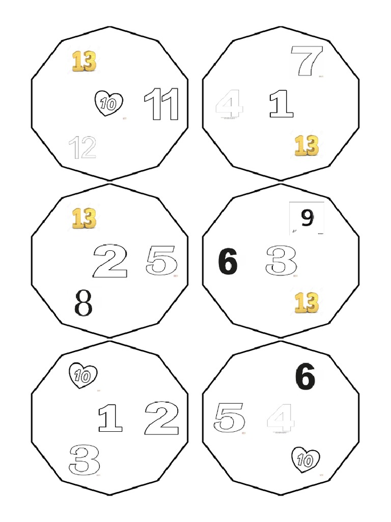 Dobble Números | PDF