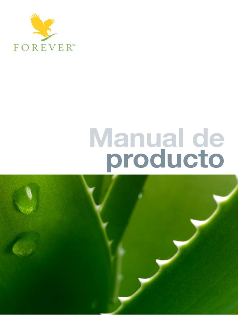Manual de Producto Forever Living 2020 | PDF