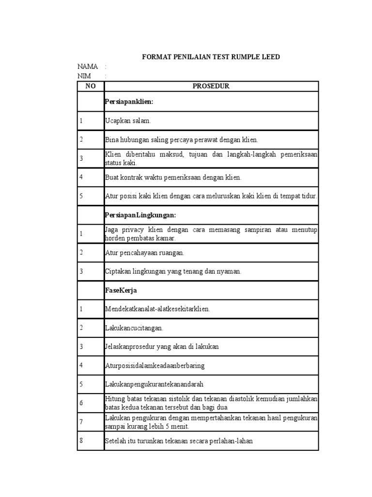 Tool Test Rumple Leed | PDF