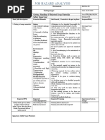 Jsa Insulation Work | PDF | Personal Protective Equipment | Flood