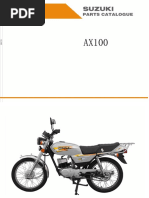 TVS-Suzuki AX100R Owner's Manual | PDF