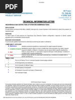 MS5001PA Gas Turbine Fact Sheet | PDF | Gas Turbine | Duct (Flow)