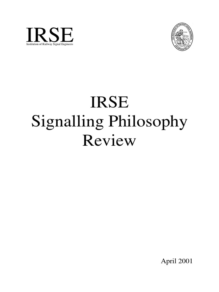 Mainline Railway Signalling in the UK: A Review by the Institution of ...