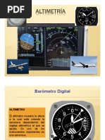 Atmosfera Estandar Internacional | PDF | Altímetro | Aeropuerto