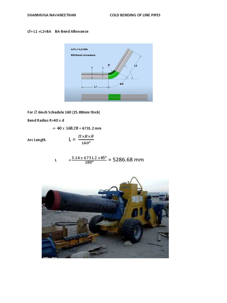 Cold Bending of 3LPP-Flowline Pipes | PDF