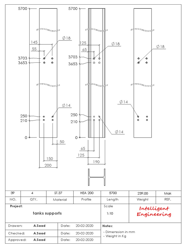 HEA 200-5 - Sheet1 | PDF