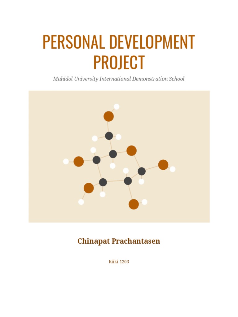 Personal Development Project | PDF | Behavior Modification ...