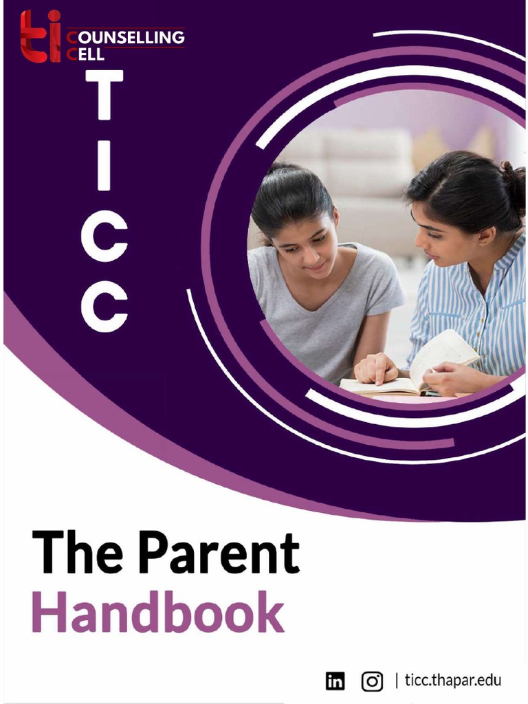 TICC Parent Handbook | PDF | Psychological Resilience | Stress (Biology)