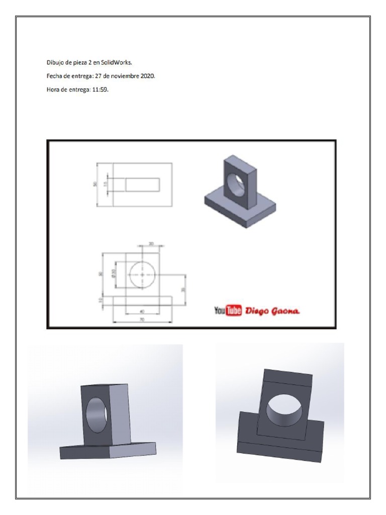 Dibujos Solidworks | PDF