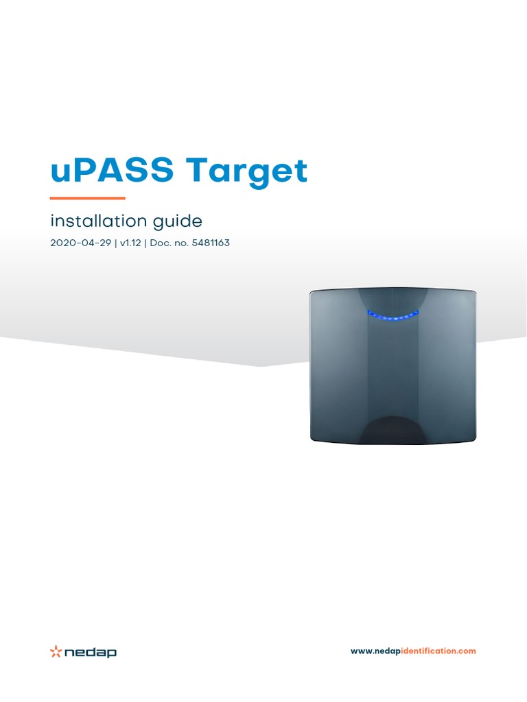 uPASS Target: Installation Guide | PDF | Usb | Input/Output