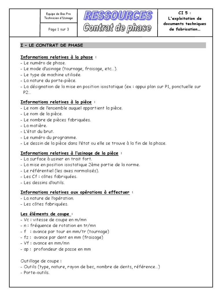 5 Contrat de Phase PDF | PDF