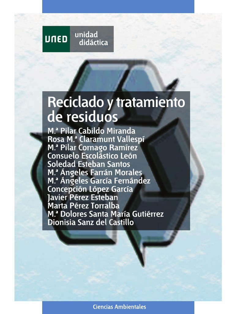 Reciclado y Tratamiento de Residuos | PDF | Residuos | Vertedero