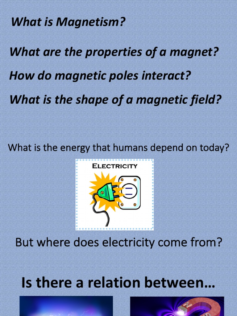 What Is A Magnet 1 | PDF | Magnet | Magnetism