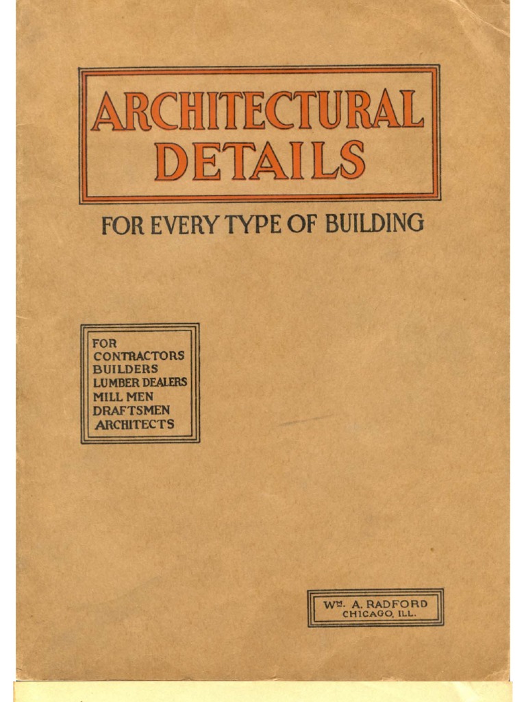 ARCHITECTURAL DETAILS - Libro | PDF | Civil Engineering | Building ...