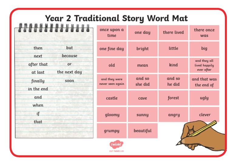Story Word Mat | PDF
