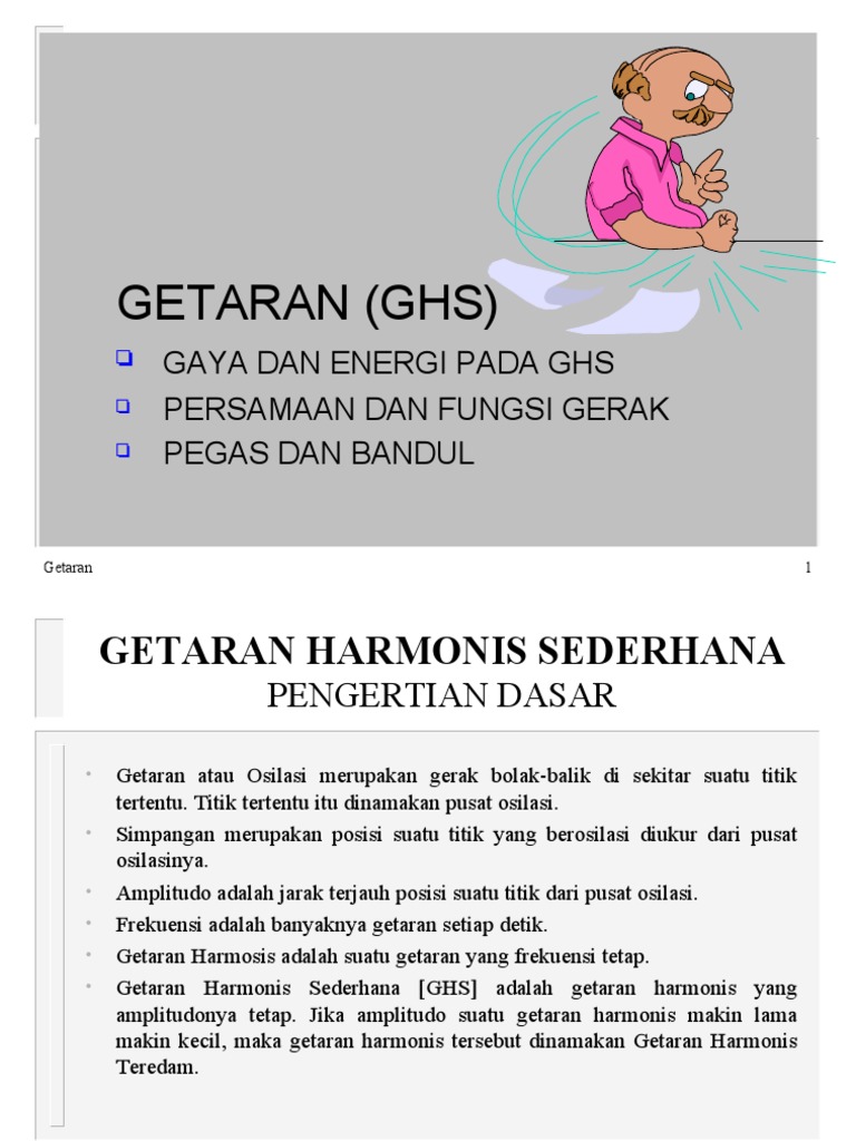 Getaran Harmonis | PDF