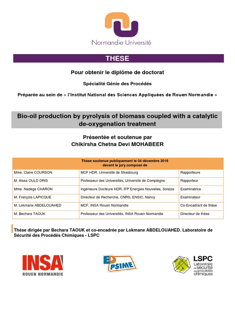 MOHABEER | PDF | Pyrolysis | Chemical Processes