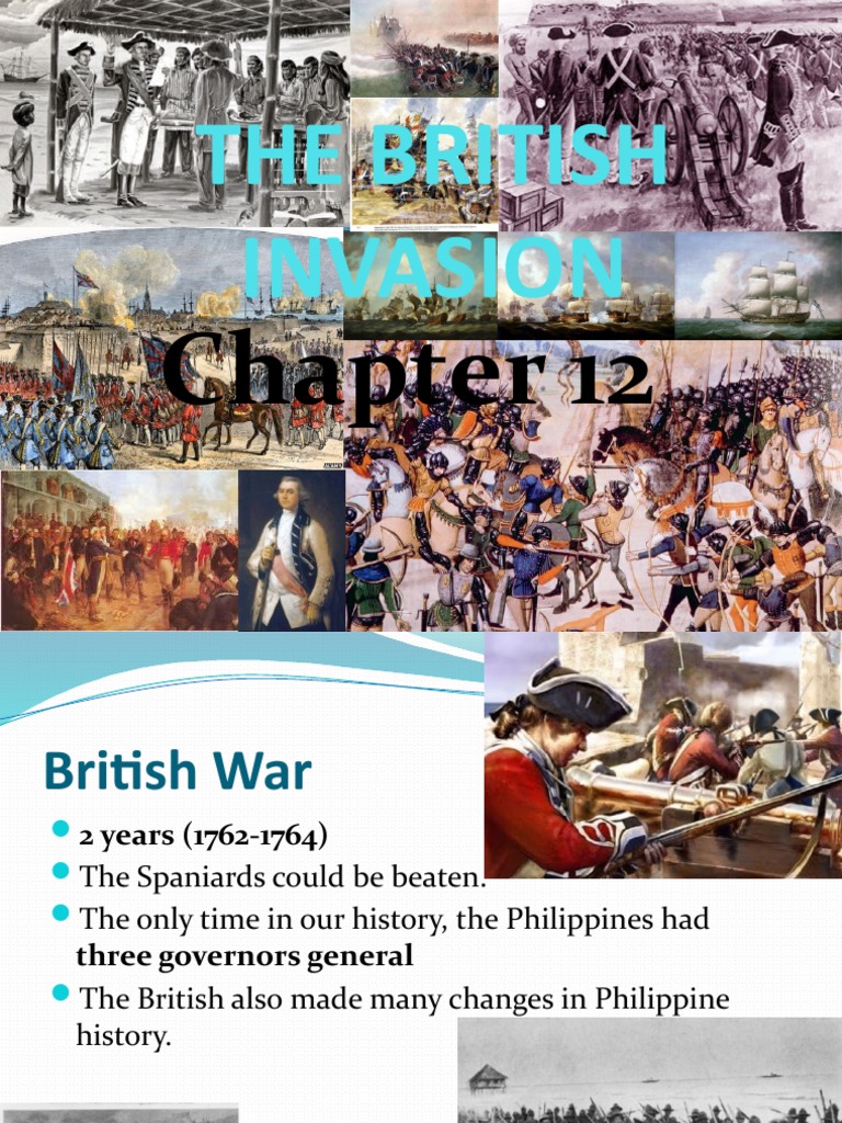 THE BRITISH INVASION With Pictures | PDF | Philippines | Spanish Empire