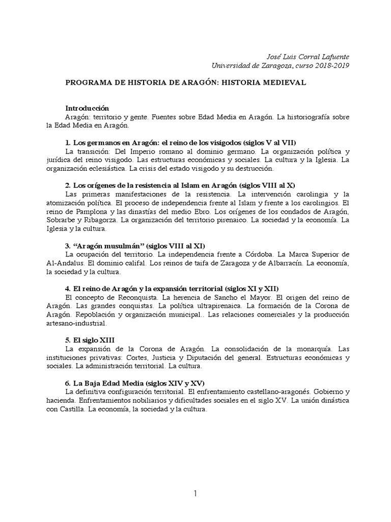 Aragón Medieval - Corral | PDF | Religión y creencia