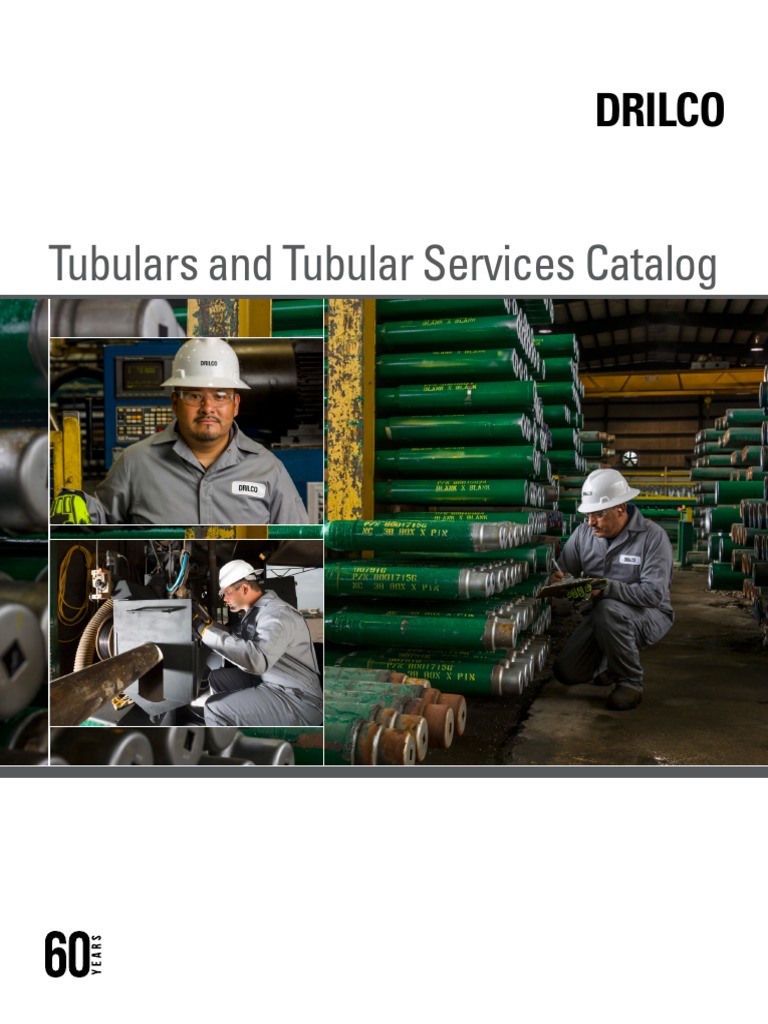 Tubulars Tubular Services Catalog PDF | PDF | Drill | Drilling
