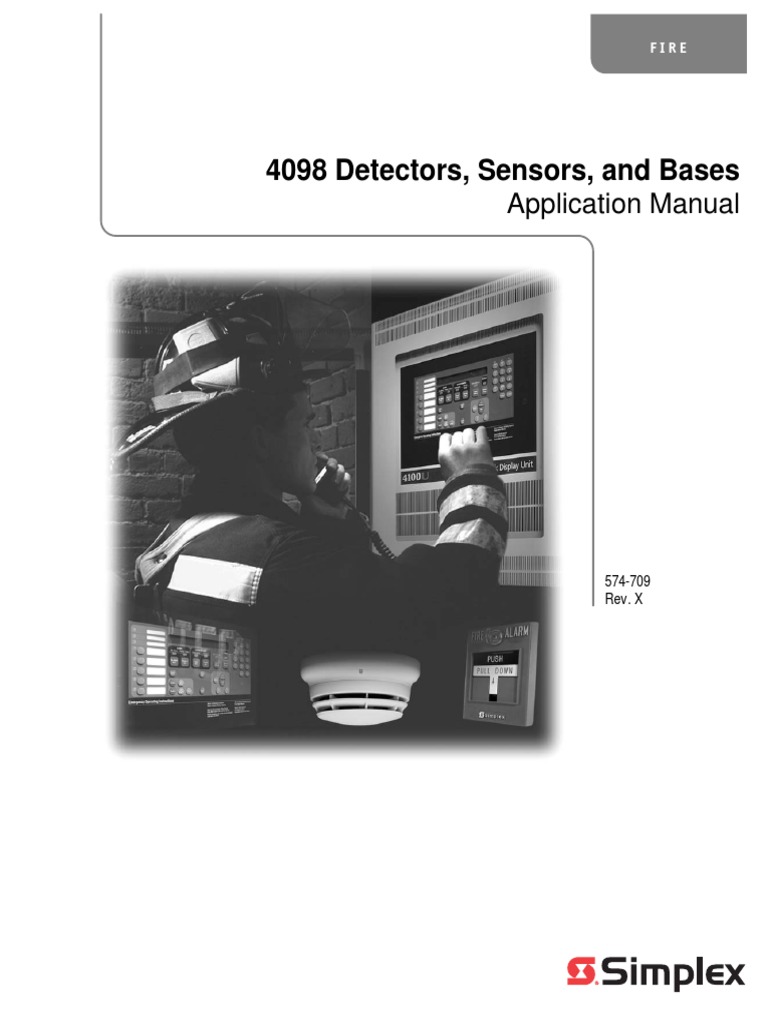 4098 Detectors, Sensors, and Bases: Application Manual | PDF | Sensor ...
