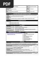 Class Profile Template | PDF | Classroom | Pedagogy