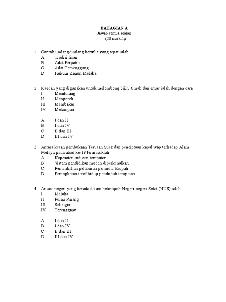 AKHIR THN f3 Sej 2020 | PDF