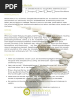 Transform Your Negative Core Beliefs | PDF | Wellness | Lifestyle