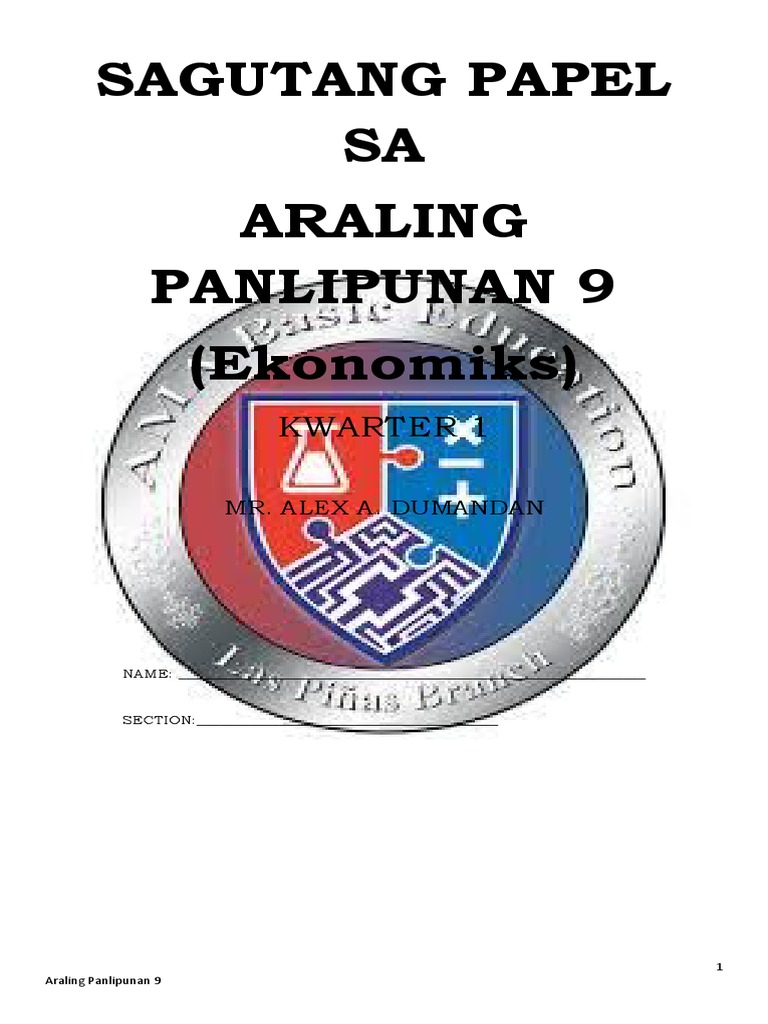 AP G9 - WEEK 6 - Konsepto NG Pagkonsumo | PDF