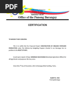 Certificate of Non Tenancy | PDF