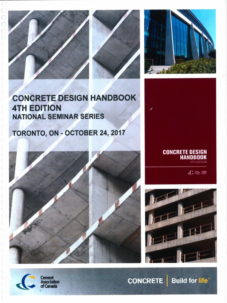 Concrete Design Handbook 4th Edition | PDF