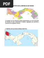Regiones Geograficas de Panamá | PDF | Panamá | Geografía Física