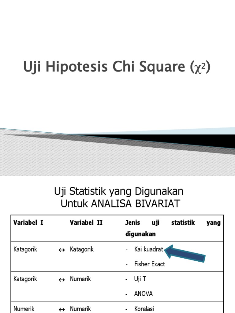10.-Uji-Chi-square 1 | PDF