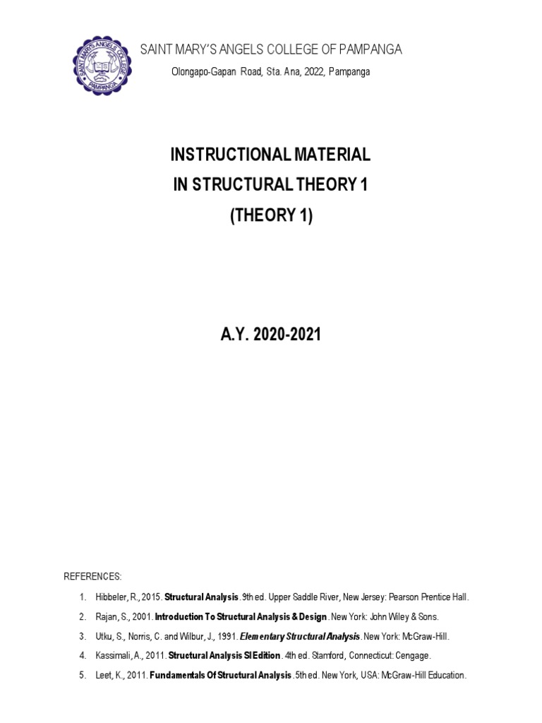 CHAPTER 10 - Deflection Work-Energy Methods (Part 1) | PDF | Structural Analysis | Beam (Structure)