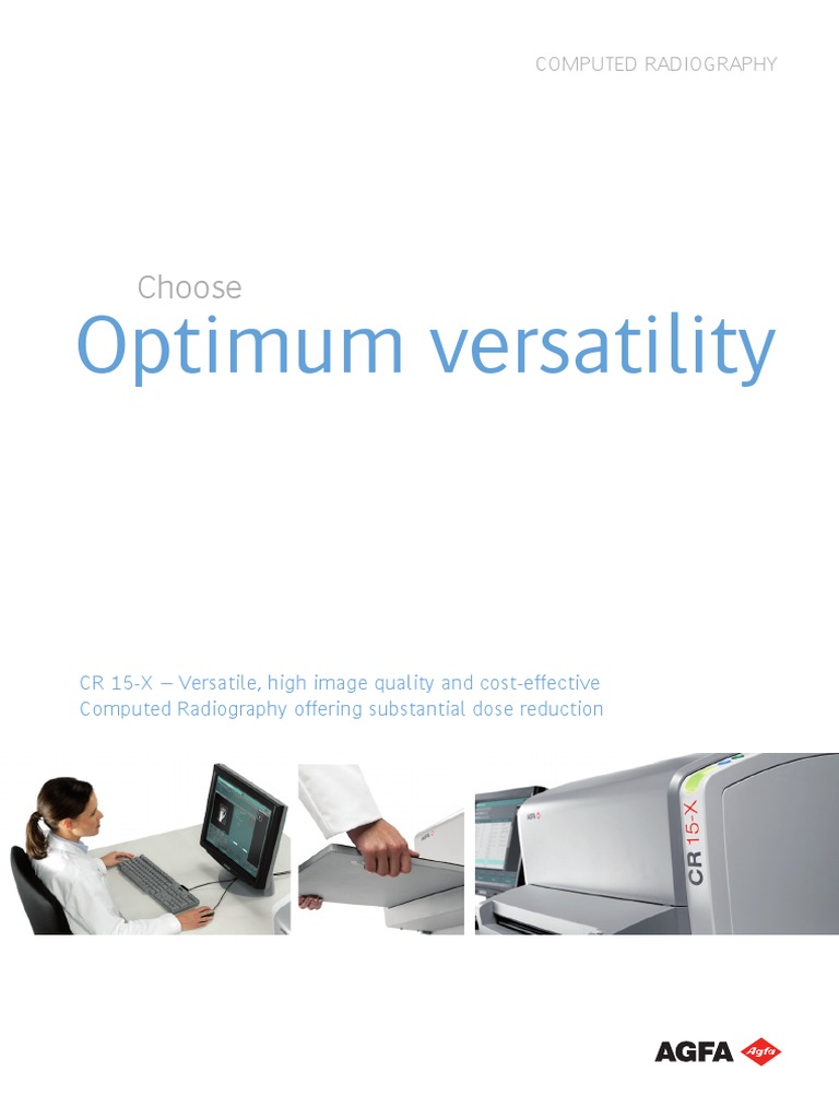 CR 15-X (English - Brochure) PDF | PDF | Radiography | Software