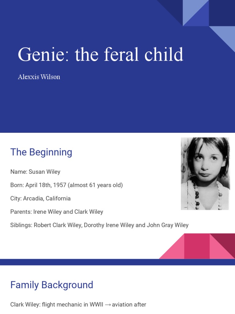 Genie - The Feral Child | PDF | Cognitive Science | Cognition