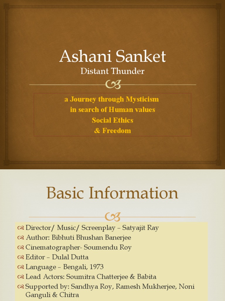 Ashani Sanket: A Humanist Perspective | PDF | Humanism | Narrative
