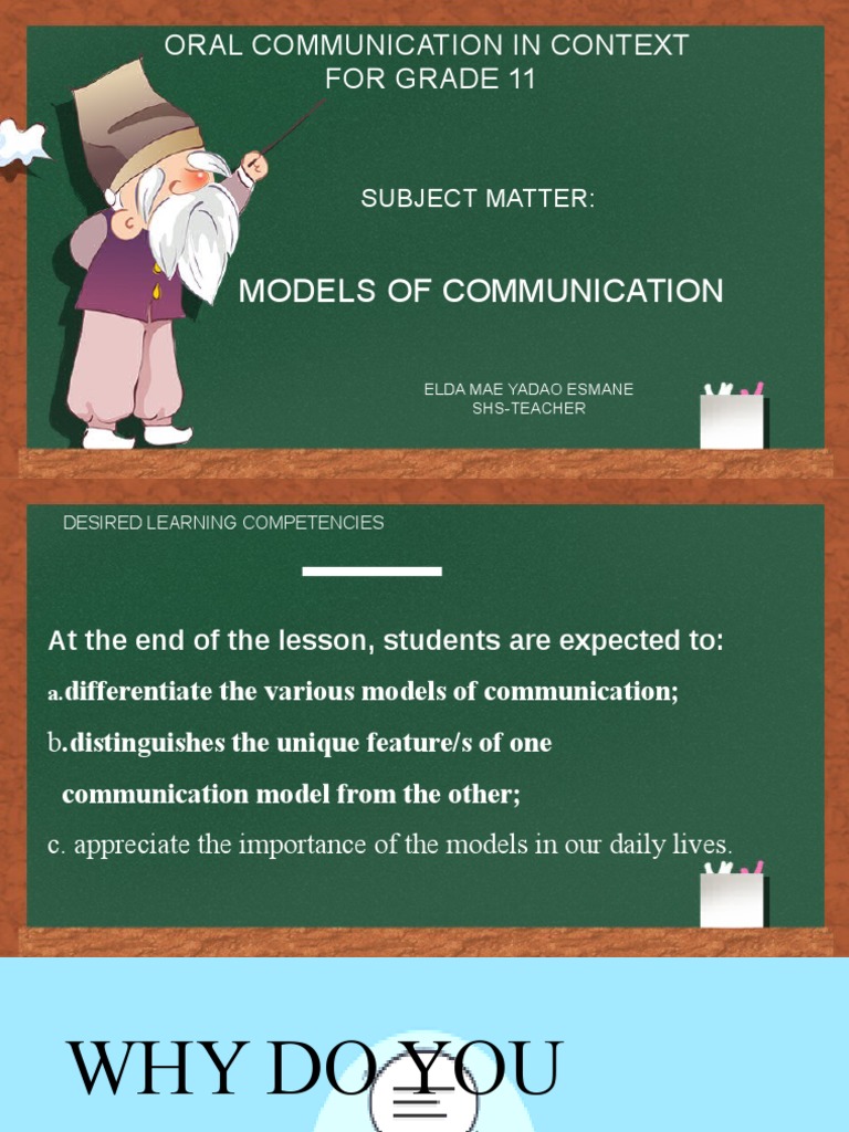 Oral Communication in Context For Grade 11 | PDF | Communication ...