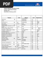 MS-BS-VI Diesel Specifications Overview | PDF | Viscosity | Physical ...
