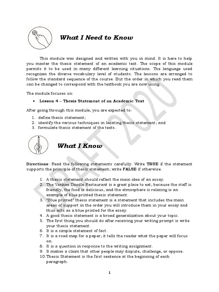 English For Academic and Professional Purposes 12-Quarter 1-Module 4-CC PDF | PDF | Corporate ...